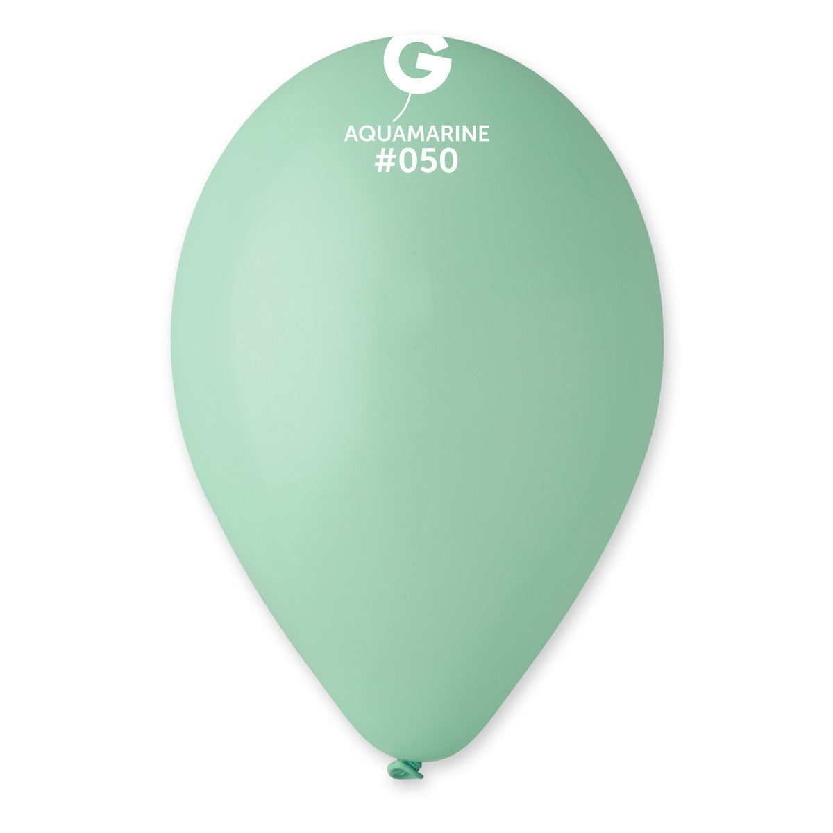 G110: #050 Acquamarine 115000 Standard Color 12 in - funnyballoonspr